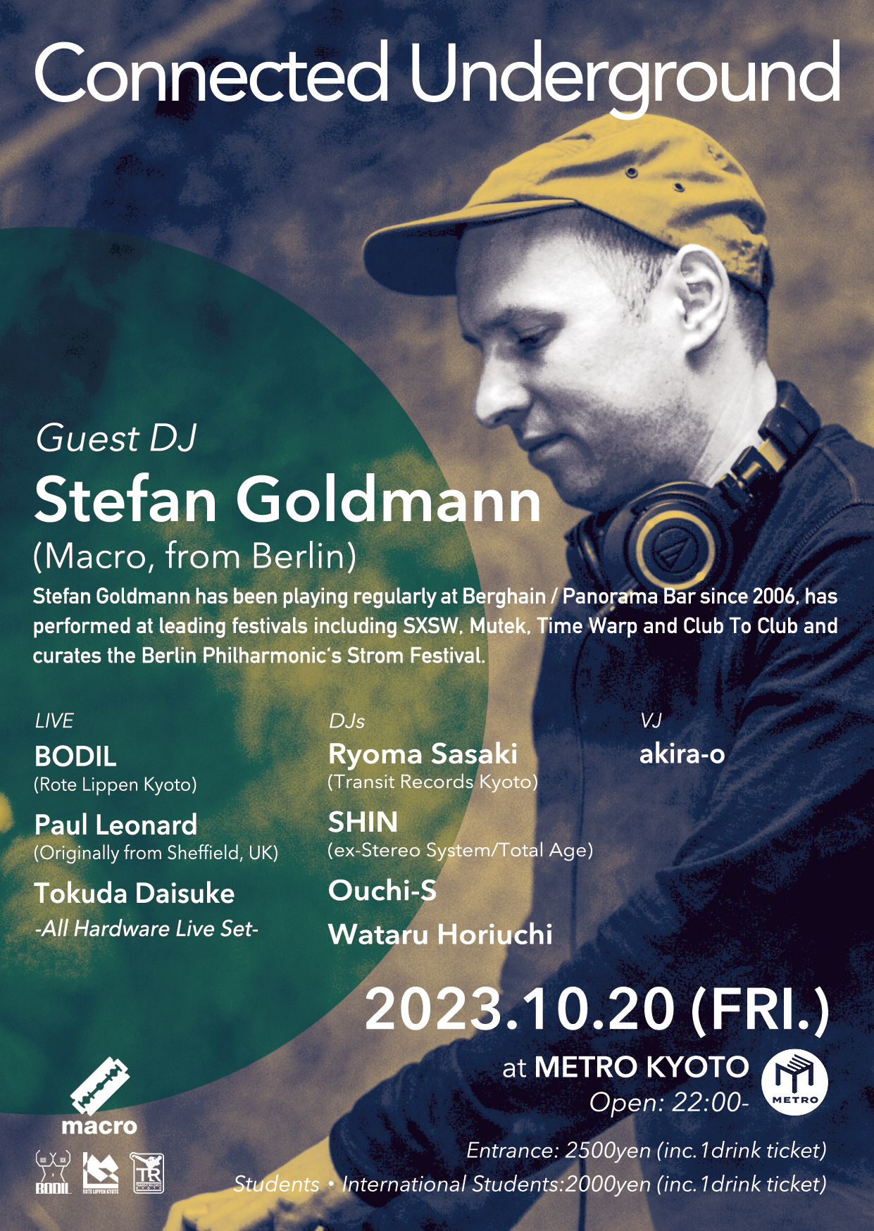 Connected Underground with Stefan Goldmann (Macro,from Berlin) | CLUB ...
