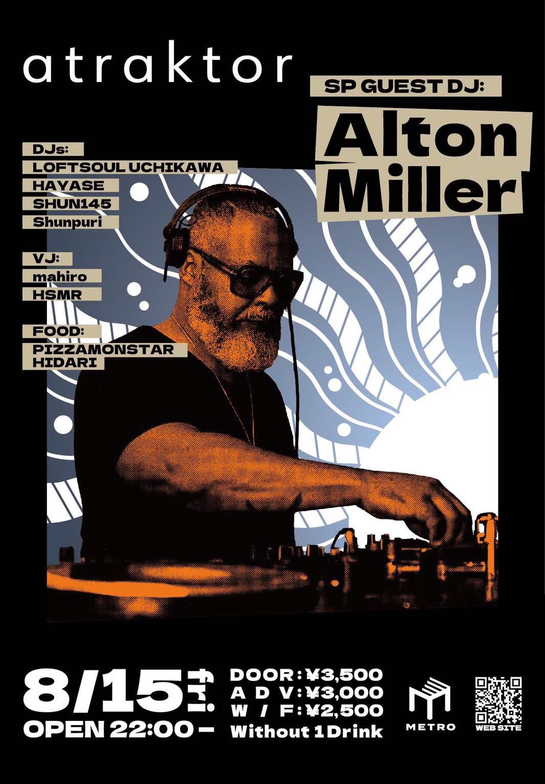 atraktor | CLUB METRO | 京都メトロ